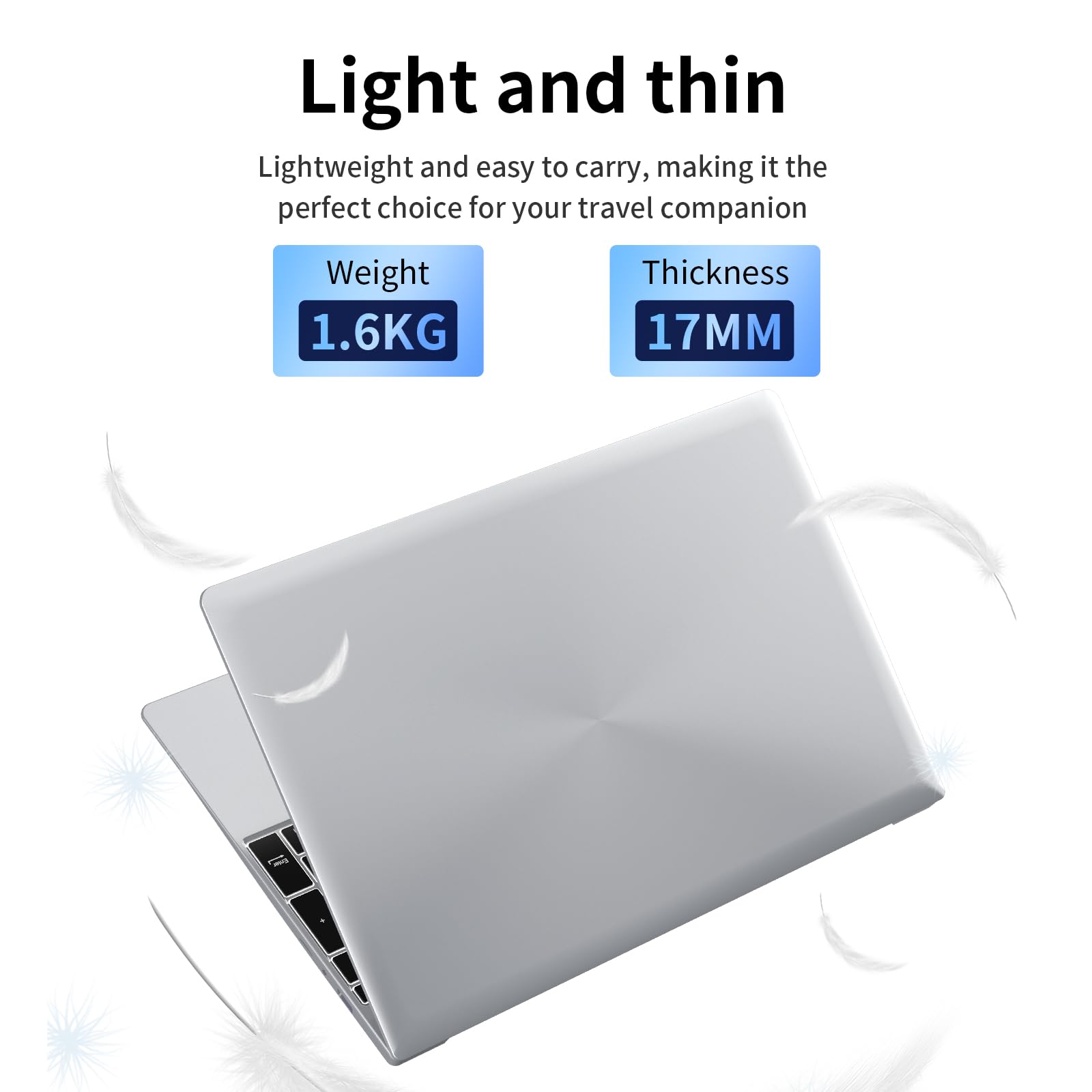TUHUI Laptop Computer,16GB RAM, 512GB SSD,15.6” Inch Laptops, AMD Ryzen 5 5600U Hexa Core (Beats Intel i7-1255U),6 cores W11P Laptop,4.2GHz Maximum Processor Speed