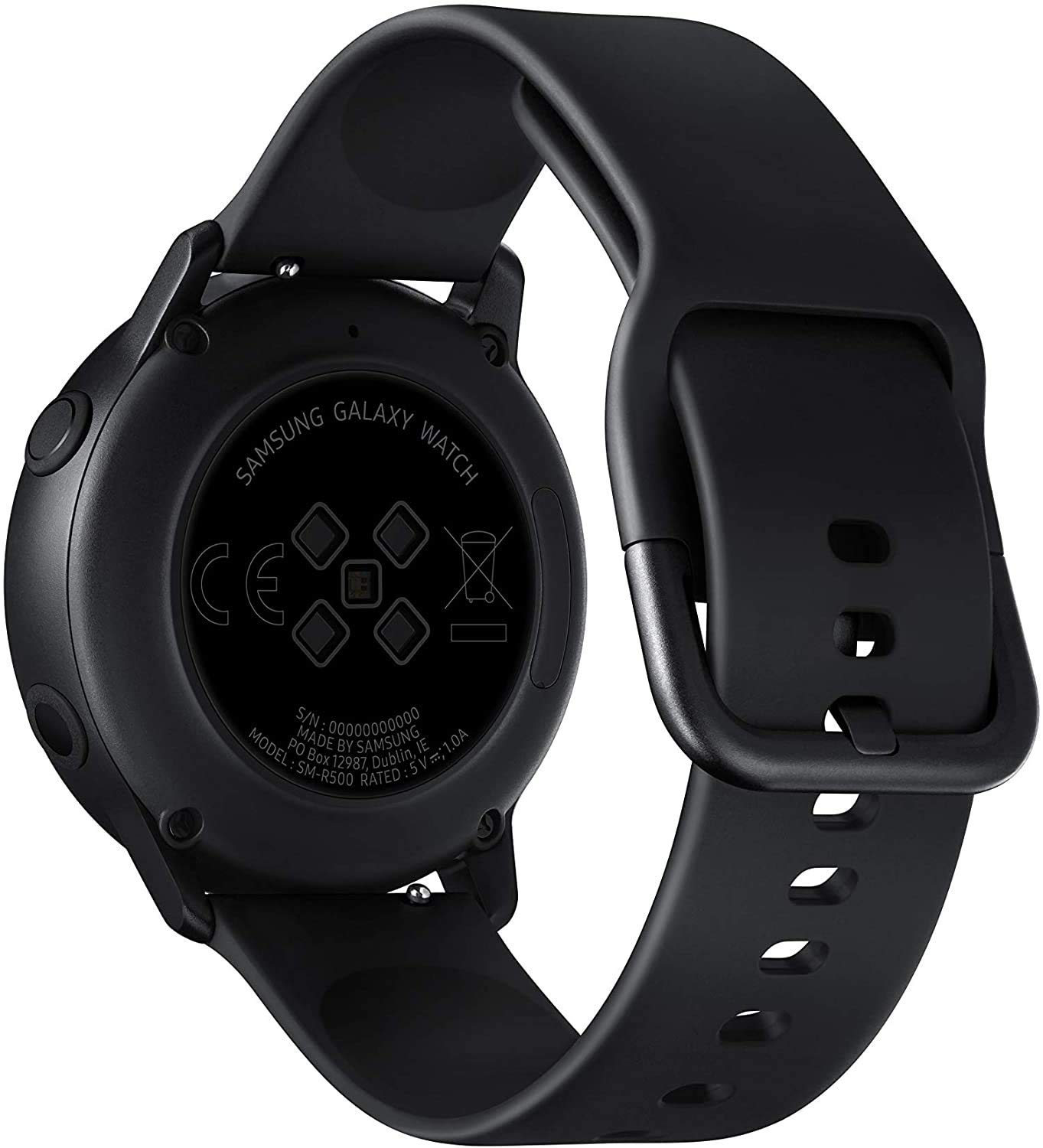 SAMSUNG Galaxy Watch Active (40MM, GPS, Bluetooth ) Smart Watch with Fitness Tracking, and Sleep Analysis - Black (US Version)