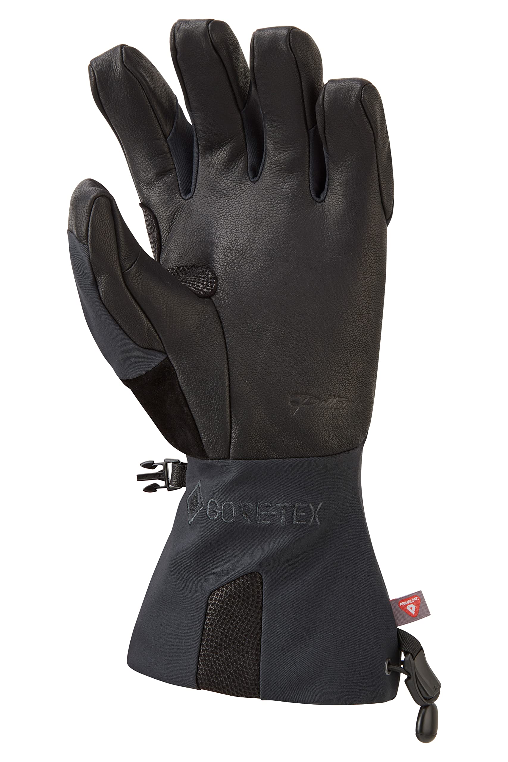 Rab Pivot GTX Waterproof Breathable Gore-tex Leather Gloves for Ice Climbing and Mountaineering - Black - Large