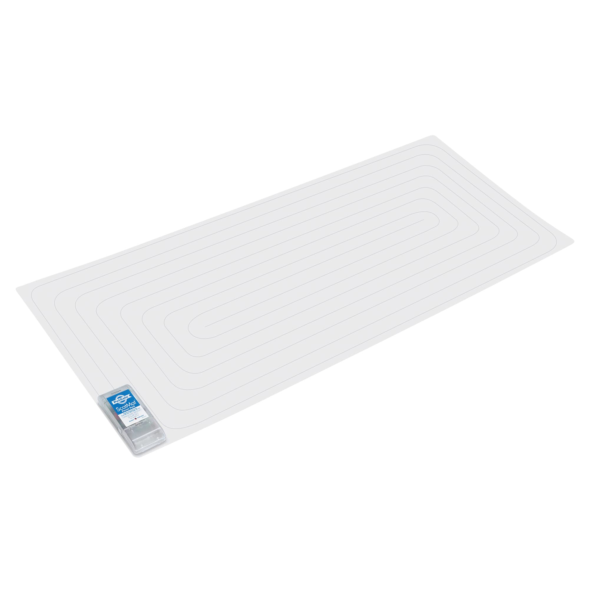 PetSafe ScatMat Indoor Pet Training Mat for Dogs and Cats, Large, 48 X 20 inch - Pet Proof Your Home with This Battery-Operated Electronic Repellent Mat, includes Adjustable Correction Settings