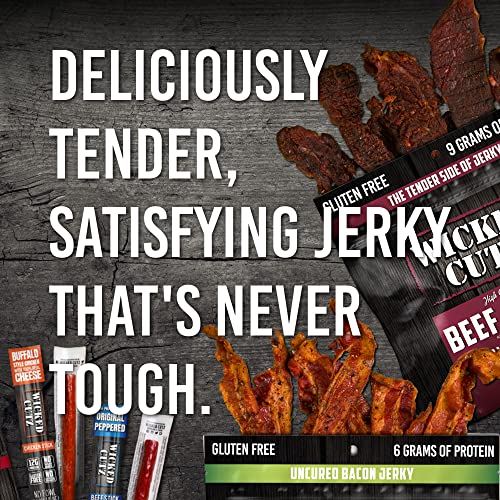 Orange Teriyaki Beef Jerky | Tender, Flavorful, Easy to Chew Premium Craft Jerky with 24g Protein Per Bag, High Protein Snacks, Low Calorie Snacks, Low Carb Snacks, Healthy Snack for Adults (2 Bags)
