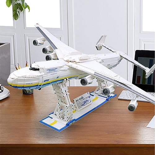 PANW An-225 Transport Aircraft Model Building Toy, Military Large Transport Airplane Model Bricks Kit, Plane Construction Set for Teens and Adults (5350PCS)