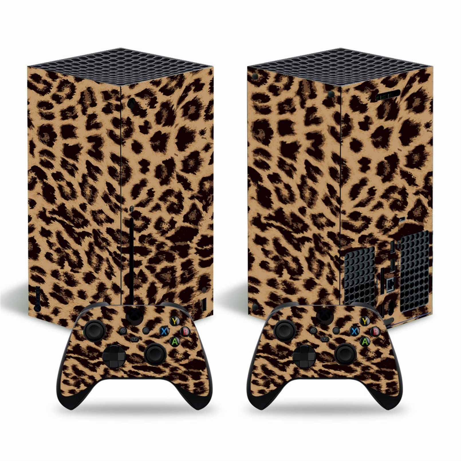 Top factory Skin Decal Protective Vinyl Skin Decal Cover for Series X Console Skins Wrap Sticker with Two Free Wireless Controller Decals 17862 Decal