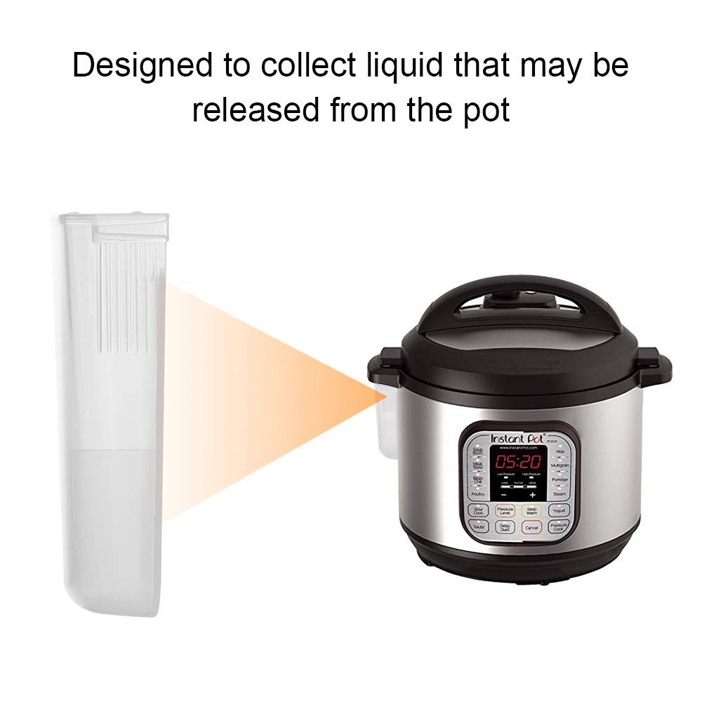 Original Condensation Collector Cup Replacement for Instant Pot DUO, ULTRA, LUX, 5, 6, 8 Quart All Series Ultra 60, DUO60, DUO89, and LUX80 by ZoneFly