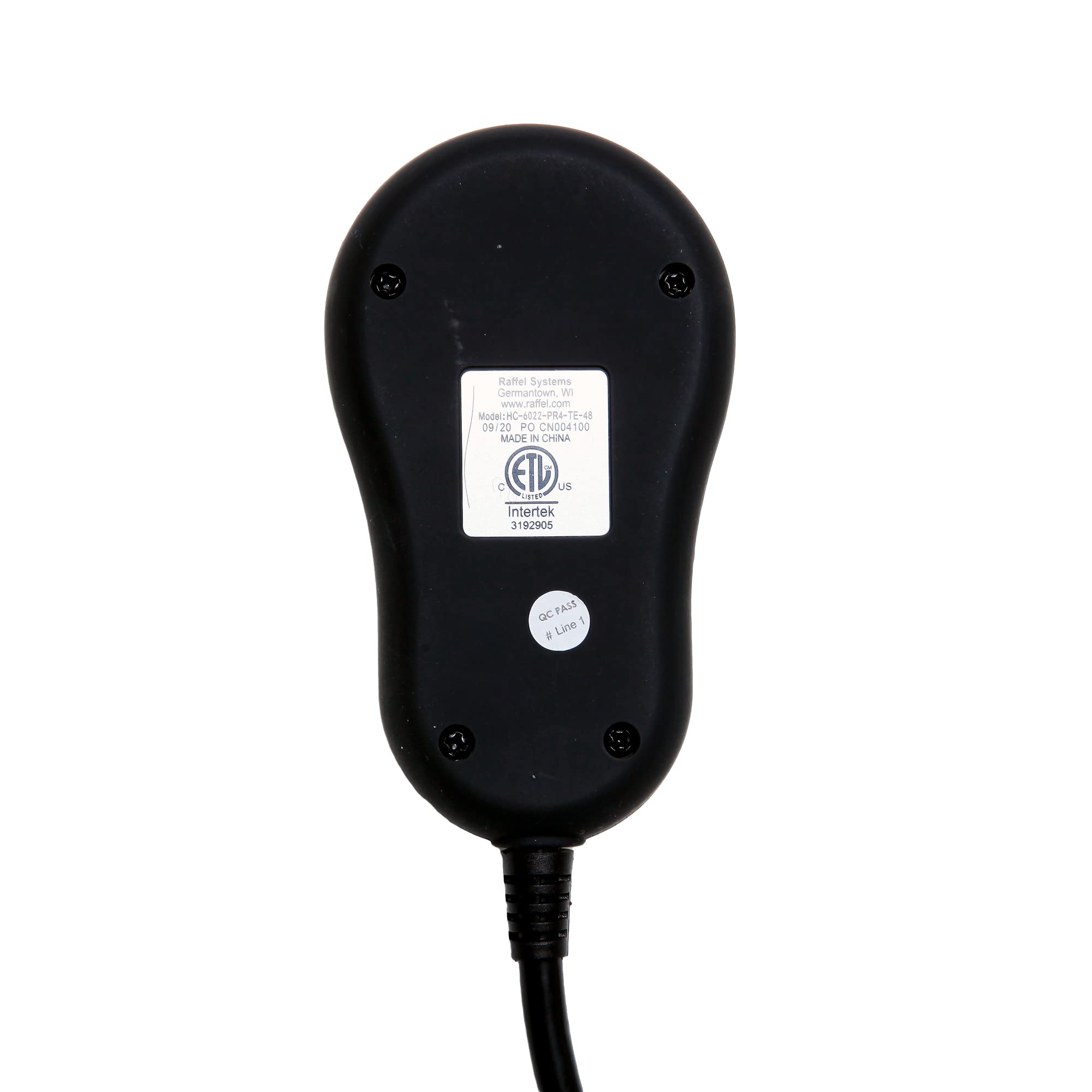 Uetmulik Power Recliner Lift Chair Raffel Systems 5 Pin Lighted Heat and Massage Hand Control Remote Model HC-6022-PR4-TE-48 Replacement