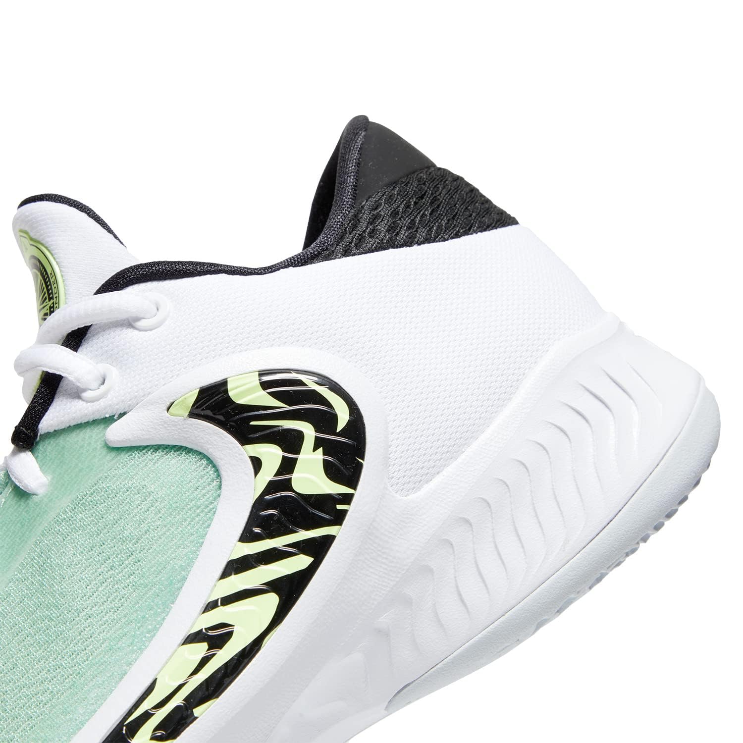 Nike Freak 4 (Big Kid) White/White/Black/Barely Volt 5.5 Big Kid M