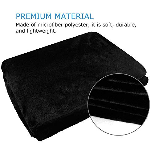 SYXBXZ USB Heated Warm Shawl Throw Blanket Battery Operated, Plush Heated Throw Electric Lap Blanket Pad with Auto Shut Off, Heating Cape Flannel Blanket -Washable 160x60cm
