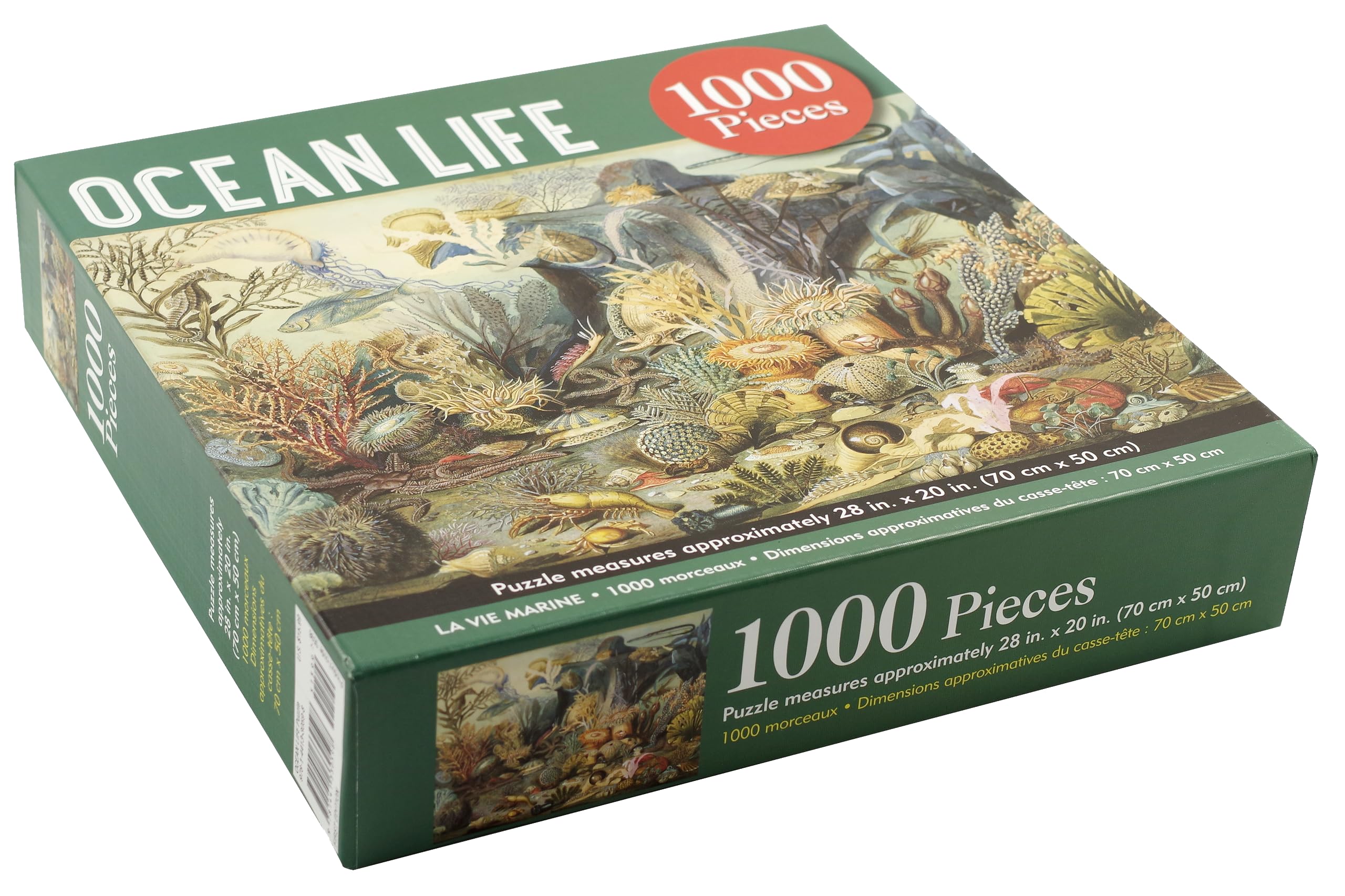 PETER PAUPER PRESS, Inc. Ocean Life 1000 Piece Jigsaw Puzzle