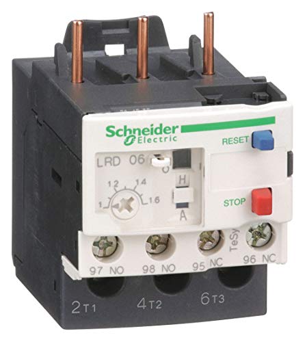 Schneider Electric IEC Style Overload Relay, 1.00 to 1.60A, 3 Poles, Manual Reset, Trip Class: 10
