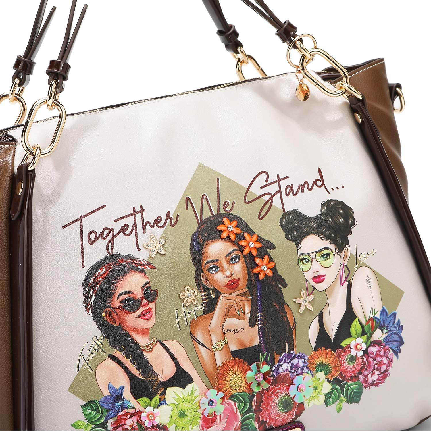 Nicole Lee Together We Stand Tote