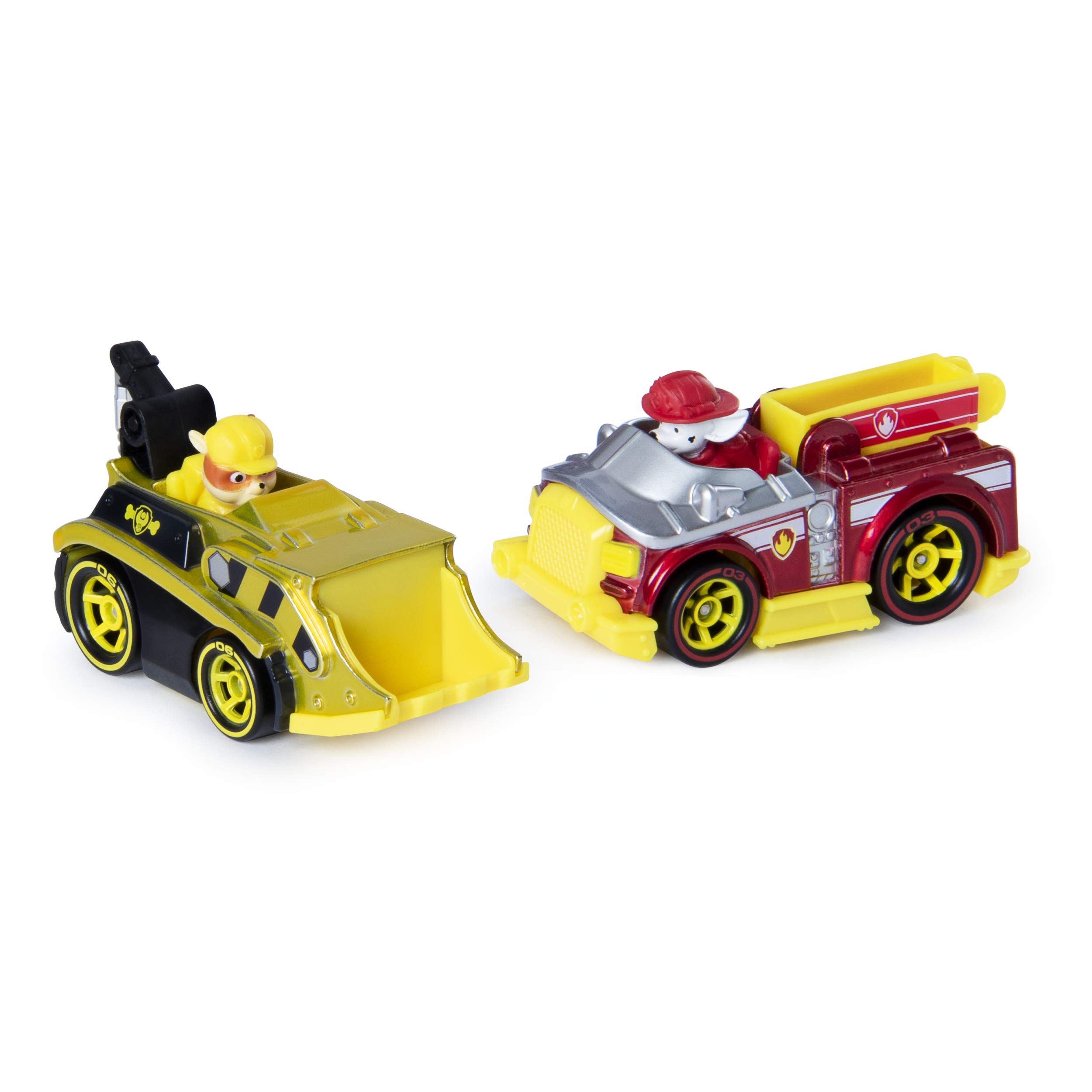 Paw Patrol, True Metal Classic Gift Pack of 6 Collectible Die-Cast Vehicles, 1:55 Scale