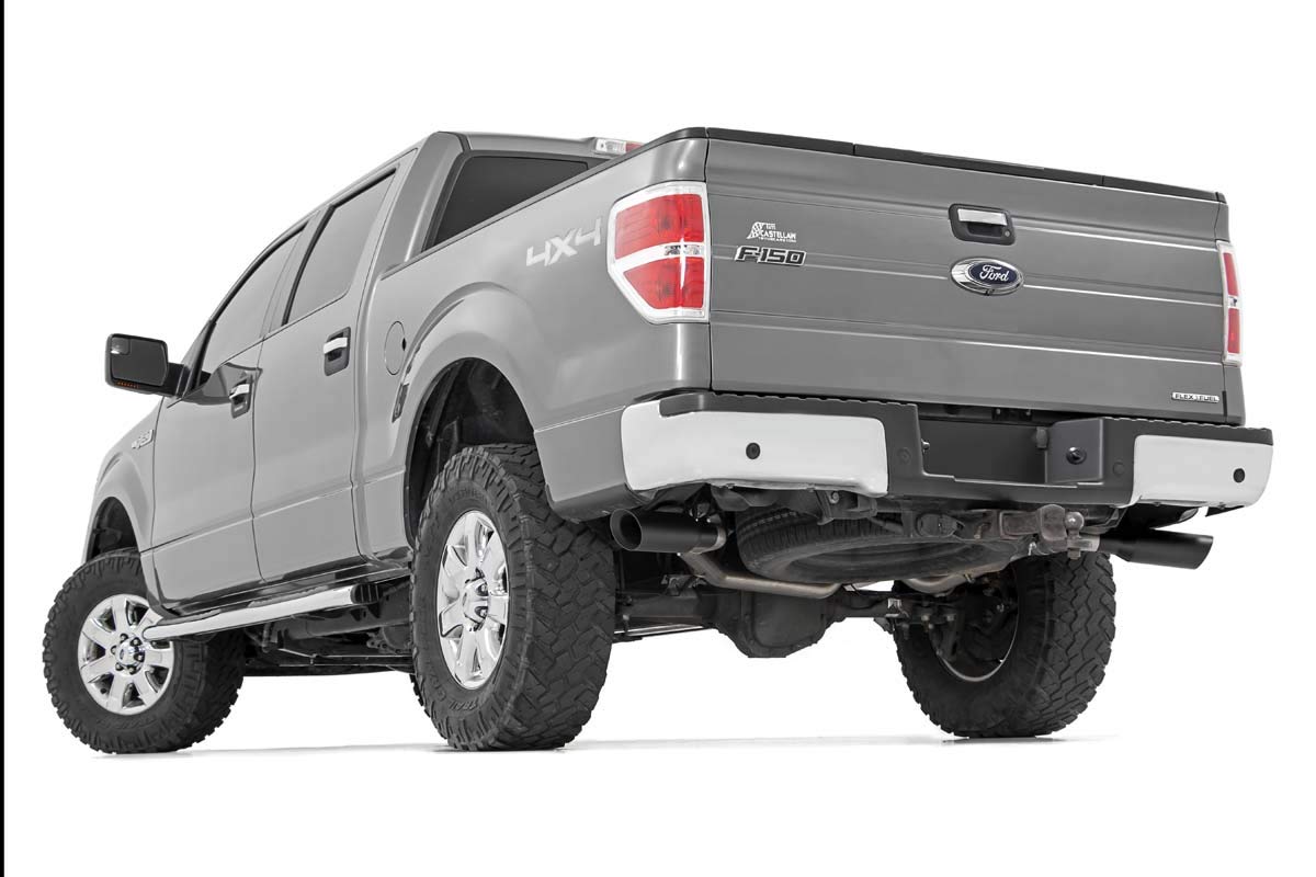 Rough Country Dual Cat-Back Exhaust for 2009-2014 F-150 2WD/4WD | V8-96010