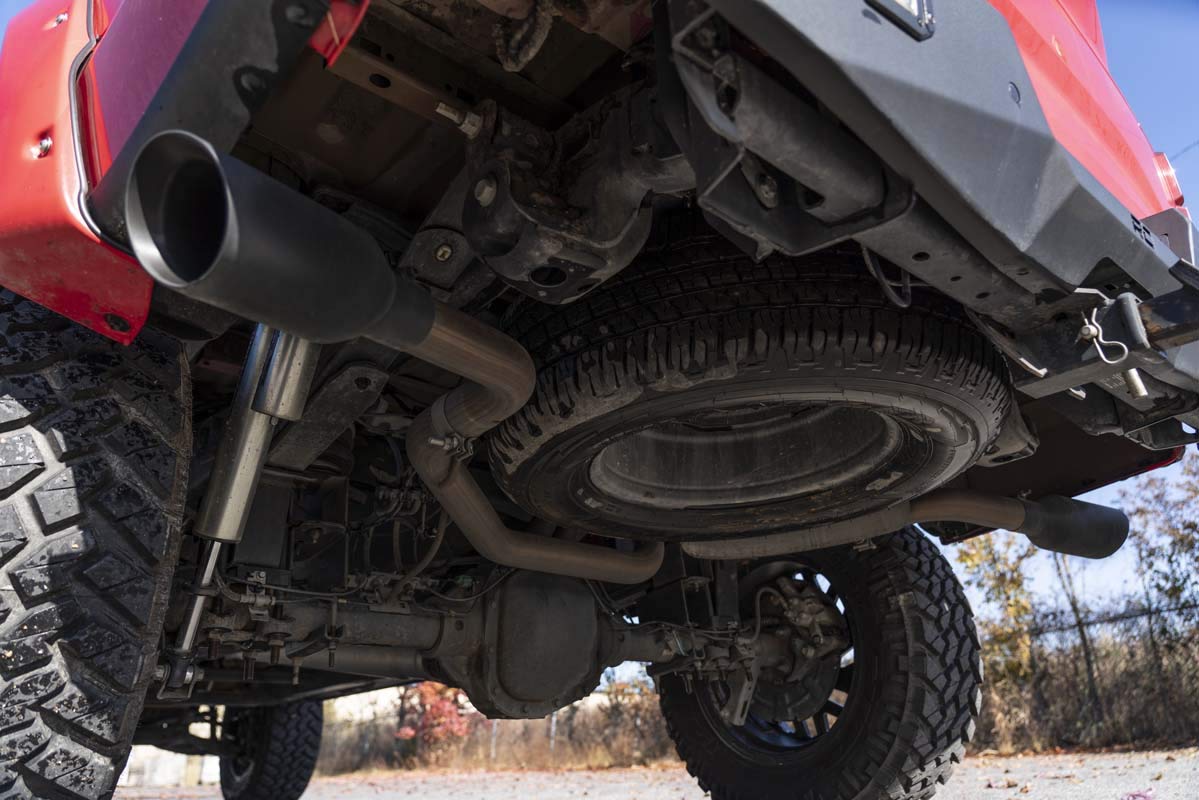 Rough Country Dual Cat-Back Exhaust for 2015-2020 Ford F-150 2WD/4WD - 96006