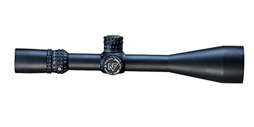 NIGHTFORCE NXS 5.5-22x56mm F2 30mm Tube Precise Black Hunting Gun Scope - ZeroStop Second Focal Plane Long-Range Shooting Scope, Moar - 20 MOA Reticle (C434)