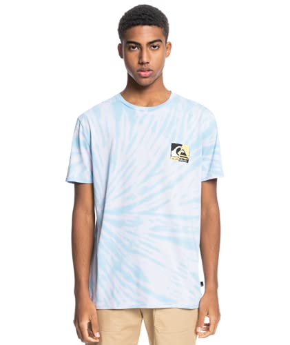 Quiksilver Mens Retro Dingo Tee (Purple Heather, Large)
