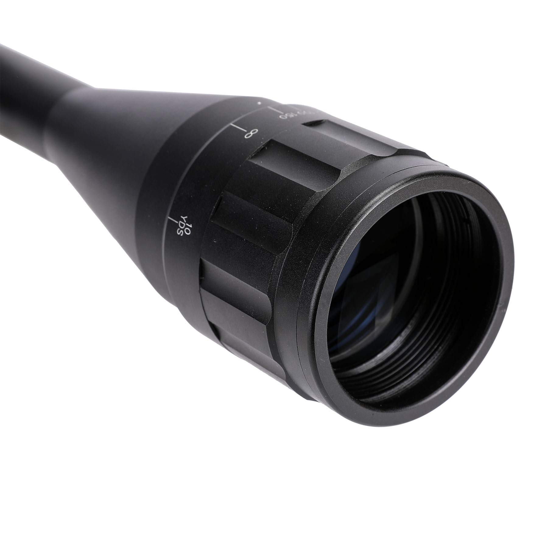 Pinty 6-24x50 AO Rifle Scope Rangefinder Illuminated Optics with Free Mount