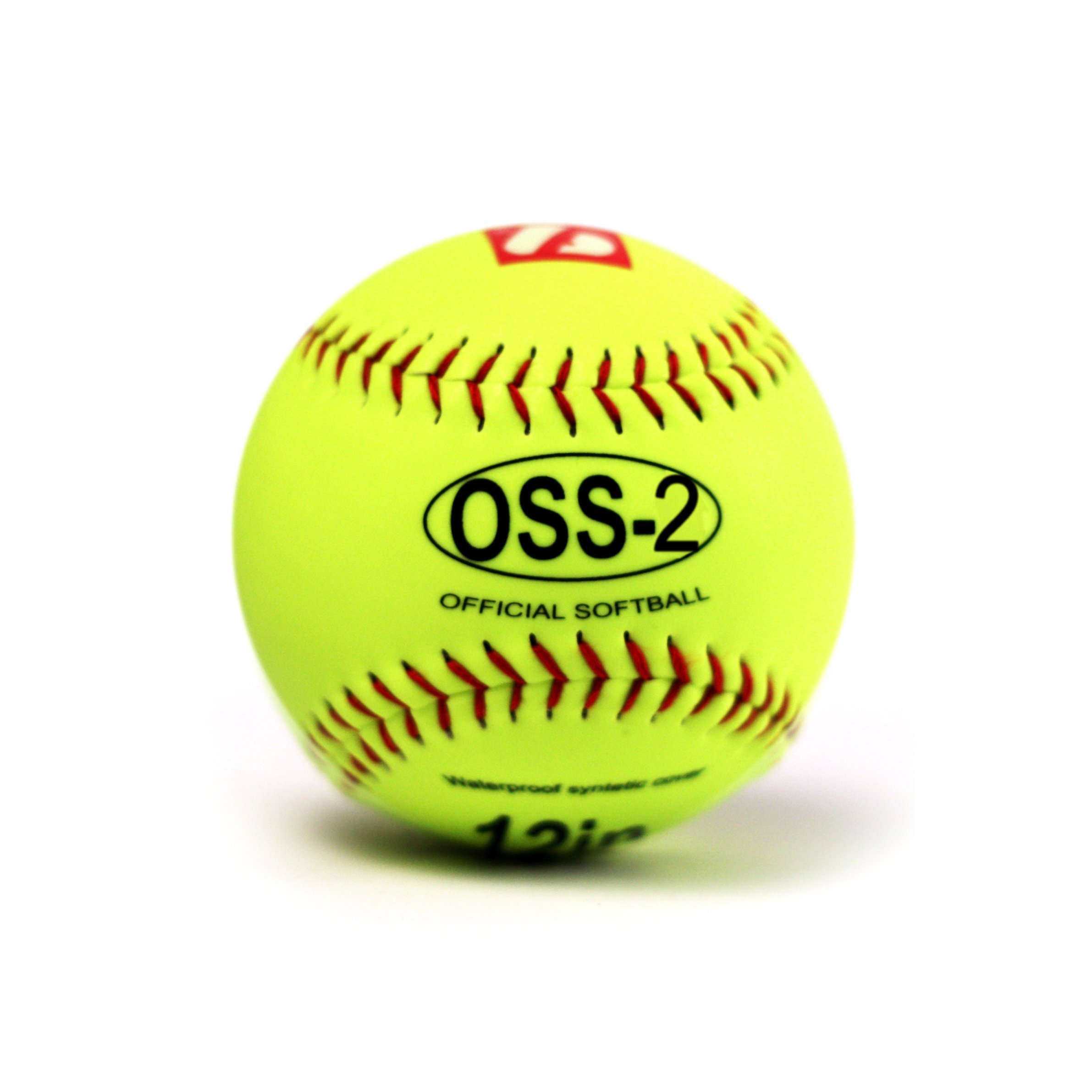 OSS-2 Practice Softball Ball, Soft Touch, Size 12, 1 Dozen