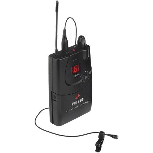 POLSEN PL-4 Omnidirectional Lavalier Microphone with 1/8"" (3.5 mm) Connector