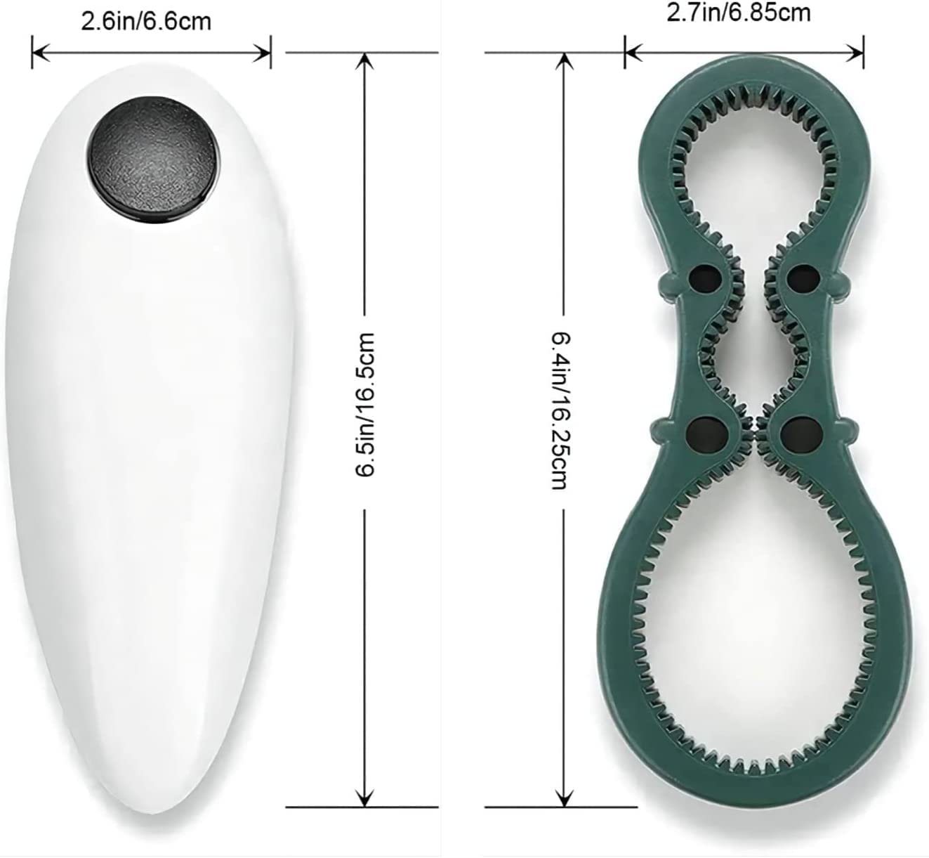 One-Touch Switch Can Opener, Electric Can Opener, Safe Smooth No Sharp Edges Can Opener for Almost Size Can, Can Opener Electric Best Kitchen Gadgets for Chefs, Arthritis and Seniors