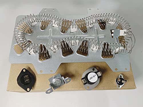 OEM Parts Dryer Heating Element Replacement For Samsung DVE50R5200W/A3 DVE45N5300V/A3 DV219AEB/XAA DV484ETHASU/A1 DV50F9A7EVW/A2 DVE45N5300F/A3 Dryer