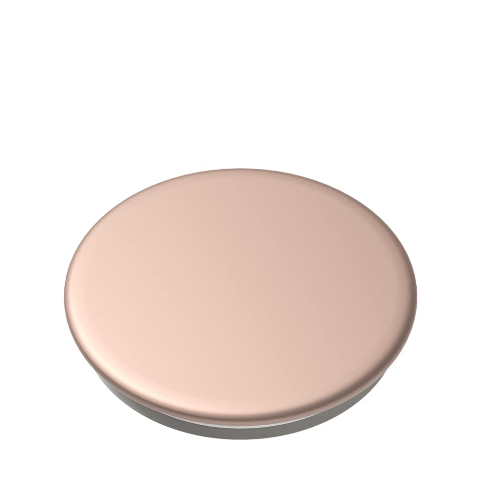 PopSockets Phone Grip with Expanding Kickstand, Solid PopGrip - Rose Gold