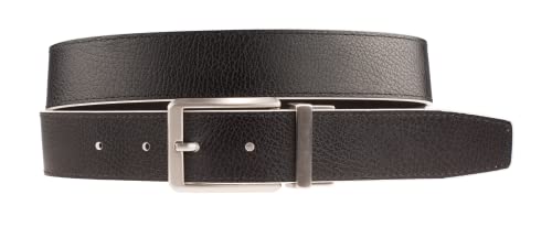 Nike Men's Classic Reversible Belt, Black/White, 36