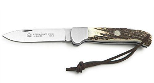 Puma IP La Caza III Stag Handle Spanish Made Folding Hunting Knife