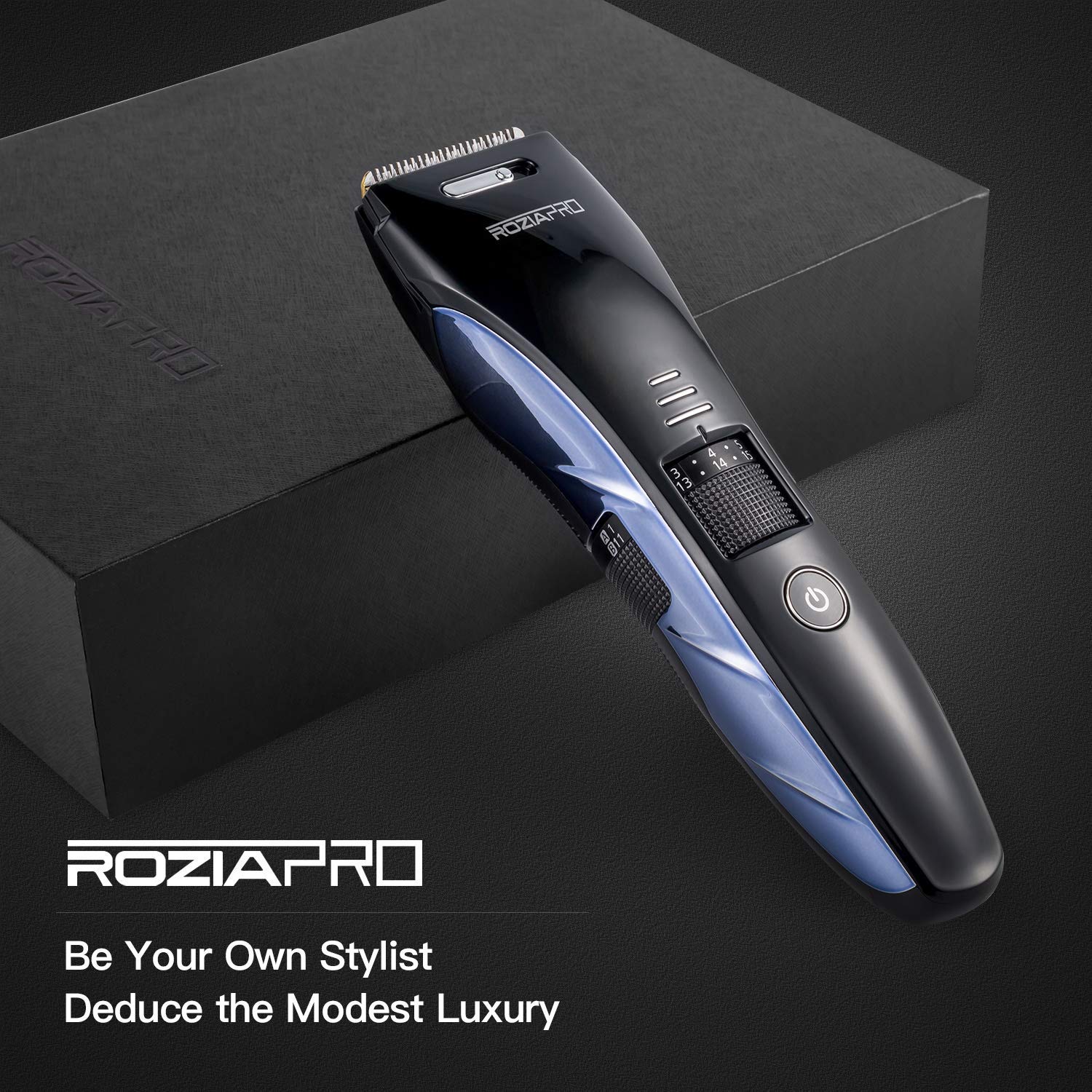Roziapro Beard Trimmer for Men Cordless Hair Clipper Mustache Trimmer USB Rechargeable Home Hair Cutting Kit Precisely Fast Charging Low Noise