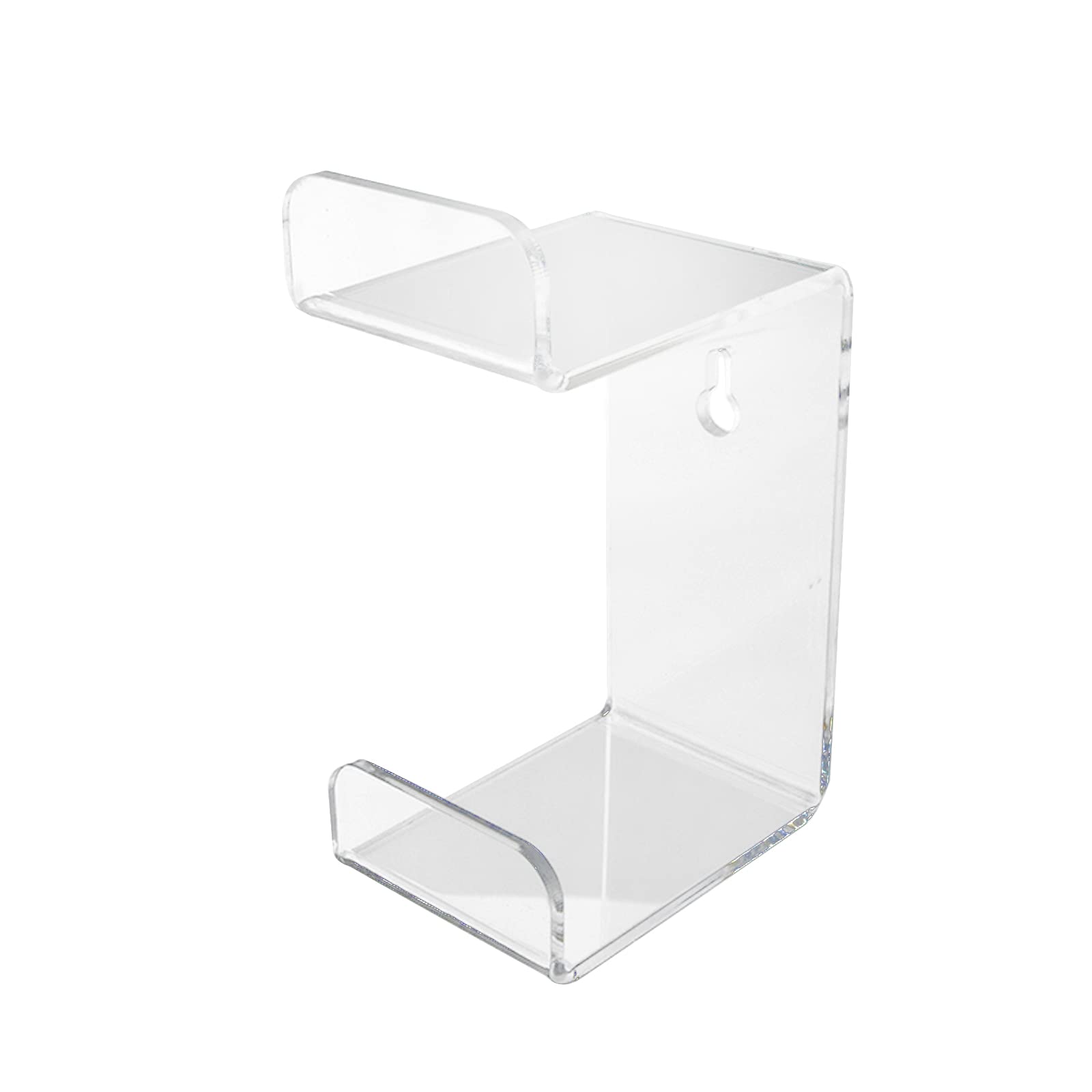 Savagrow 2pcs Game Controller Wall Mount Holder Clear Gamepad Holder with Mounting Screw