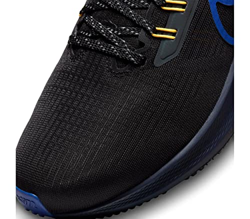 Nike Men's Air Zoom Pegasus 39 Running Shoe (Black/Hyper Royal-Thunder Blue, 10.5)