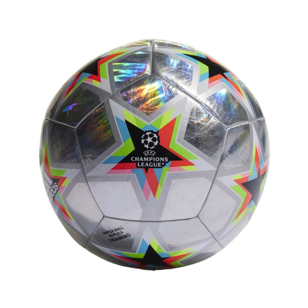 Unisex-Adult UCL Training Hologram Foil St. Petersburg Ball Multicolor/White/Bright Cyan/Black 4