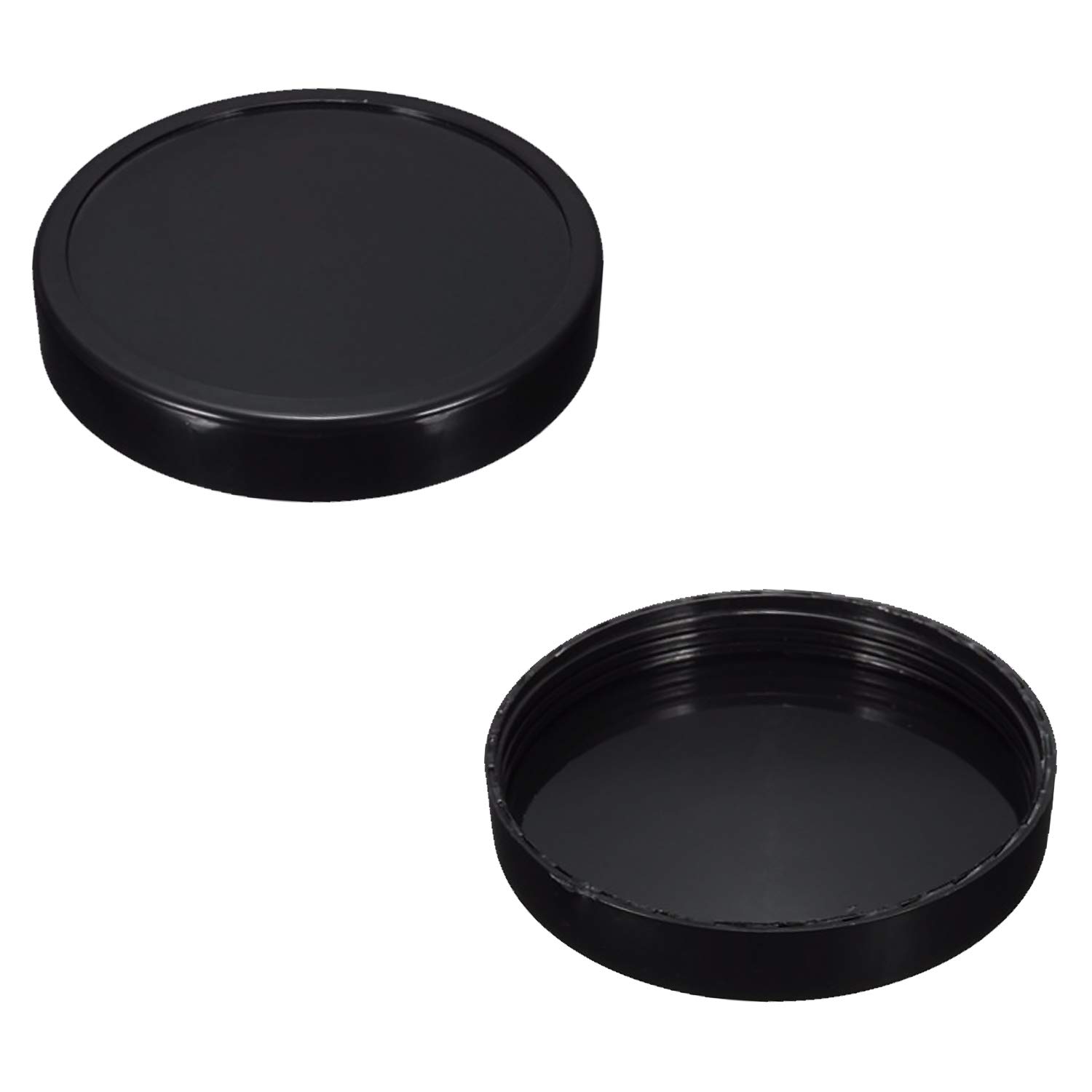 Poweka 16OZ Replacement Cups with Lids Compatible with Magic Bullet 250W MB1001 Blender Juicer - Large Tall Jar Cups(2 Packs)