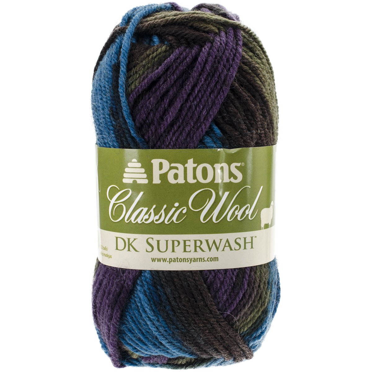 Patons Bulk Buy Classic Wool DK Superwash Yarn (6-Pack) Welsh Coast 246012-12733