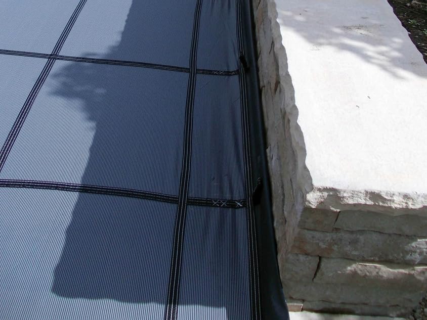 ONESTOCK 16x32 Pool Cover for Inground Pools - Safety Cover Fits 16-ft x 32-ft In-Ground Rectangular Pools 1-ft Overlay On Each Side
