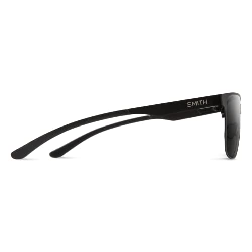 SMITH Optics Lowdown Metal Sunglasses β Performance Sports Active Sunglasses For Running or Everyday Wear β For Men & Women β Black + Black ChromaPop Polarized Lenses
