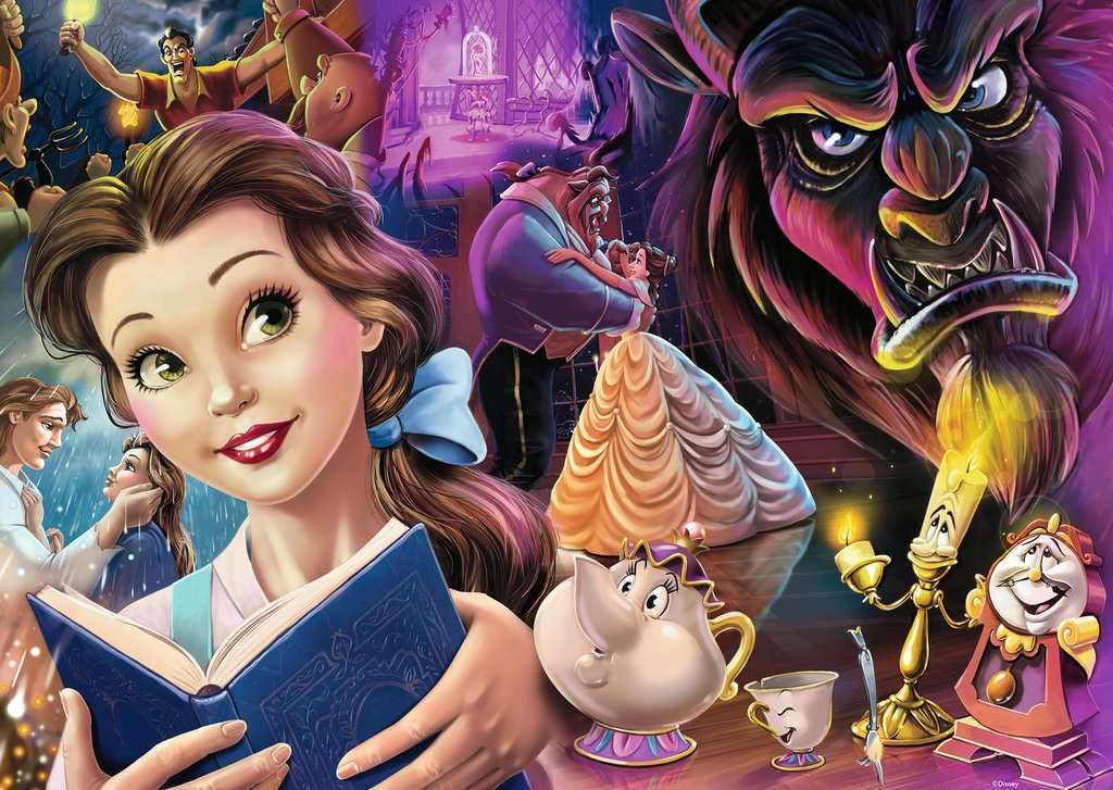 Ravensburger 16486 Belle - Heroines Collection - 1000 PC Puzzles for Adults – Every Piece is Unique, Softclick Technology Means Pieces Fit Together Perfectly