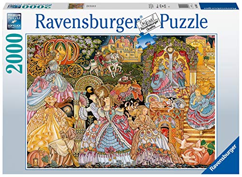 Ravensburger Cinderella 2000 Piece Jigsaw Puzzle for Adults - 16568 - Every Piece is Unique, Softclick Technology Means Pieces Fit Together Perfectly 39 x 30 inches (98 x 75 cm) when complete.
