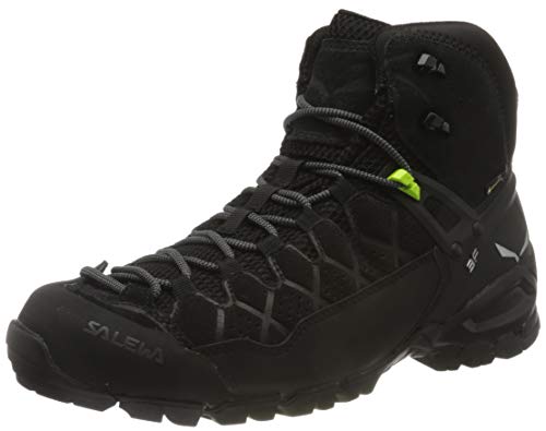 Salewa Men's MS ALP Trainer MID GTX Trekking & Hiking Boots, Black, 13