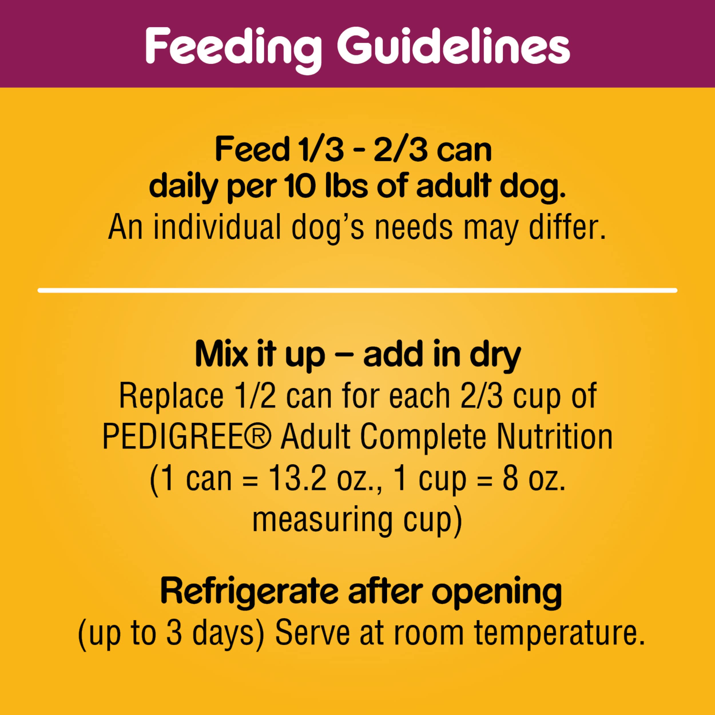 Pedigree Chopped Ground Dinner Dog Food - Filet Mignon - 13.2oz - 12pk - Filet Mignon - 13.2 oz