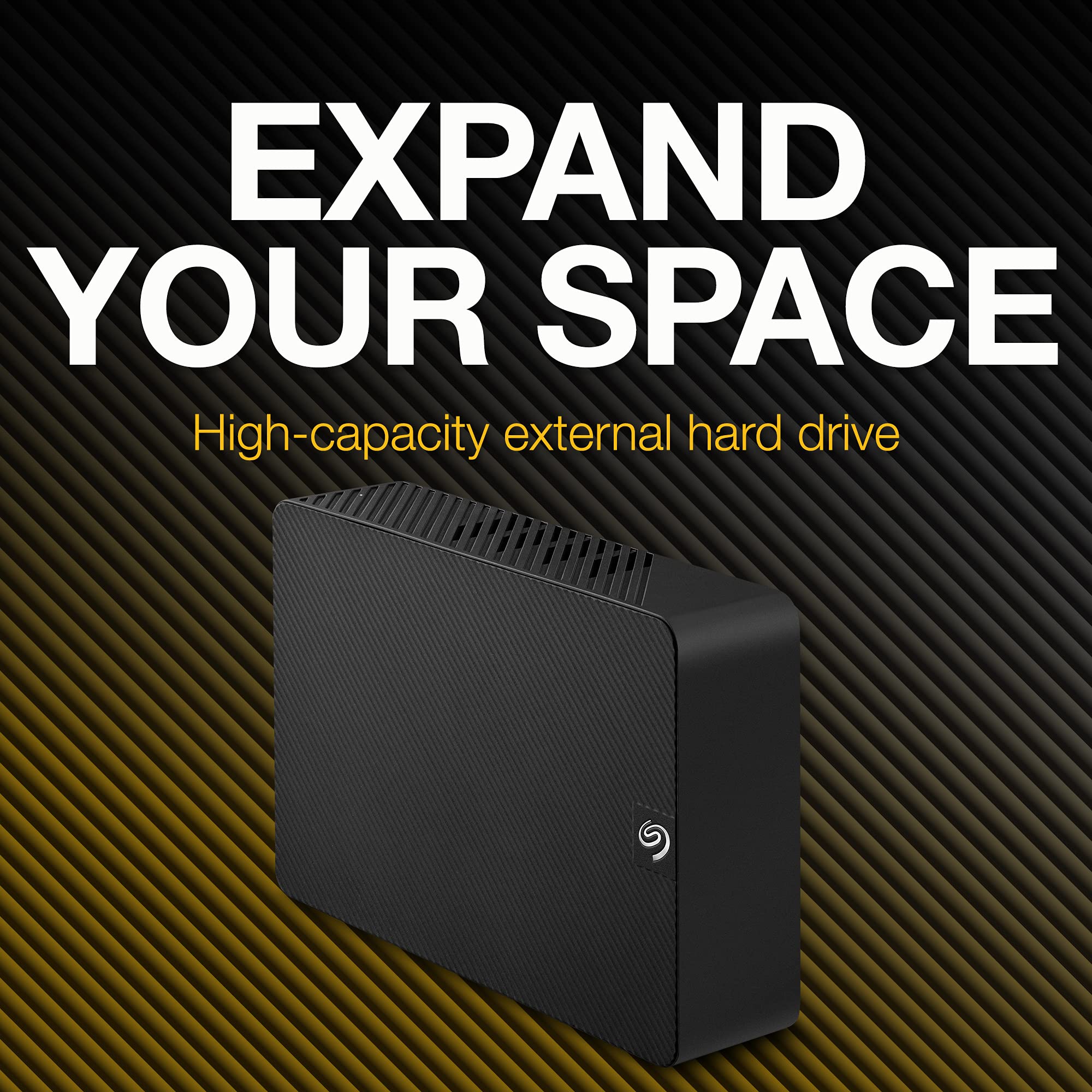 Seagate Portable 5TB External Hard Drive HDD – USB 3.0 for PC, Mac, PS4, & Xbox - 1-Year Rescue Service (STGX5000400), Black
