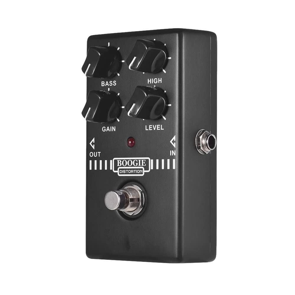ZYZMH Guitar Effect Pedal Analog Distortion Full Metal Shell Guitar Pedal True Bypass Guitar Accessories