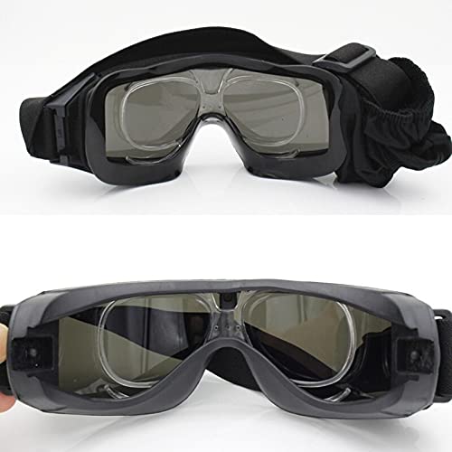 Snowboard Goggles Skiing Eyewear Inner Frame TR90 Ski Goggles Rx Insert Flexible Prescription Snowboarding Glasses Myopia Frame For Ski Sports Ski Goggles (Color : White)