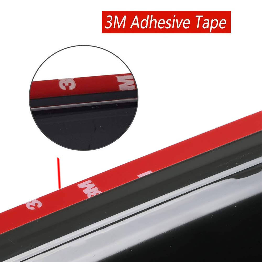 Side Window Visors Window Shade Rain Guards Vent Deflectors Fit Ford F150 1997-2003, F250 Light Duty Super Cab 1997-1999, 4PCS 94808
