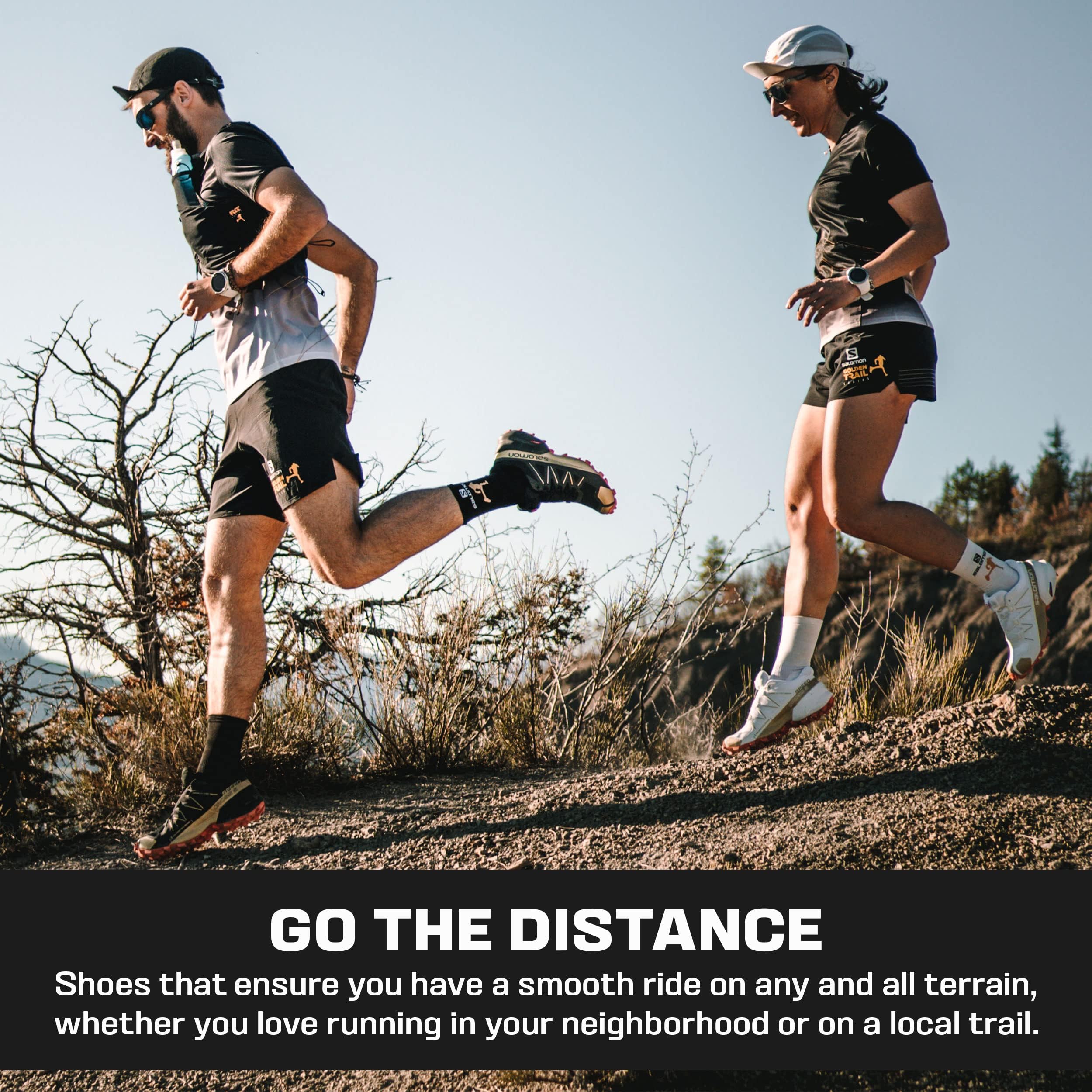 Salomon Speedcross 5 Trail Running Shoes for Men, Magnet/Black/Phantom, 13