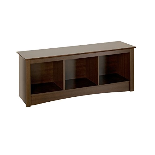 Prepac Cubbie Bench, Espresso