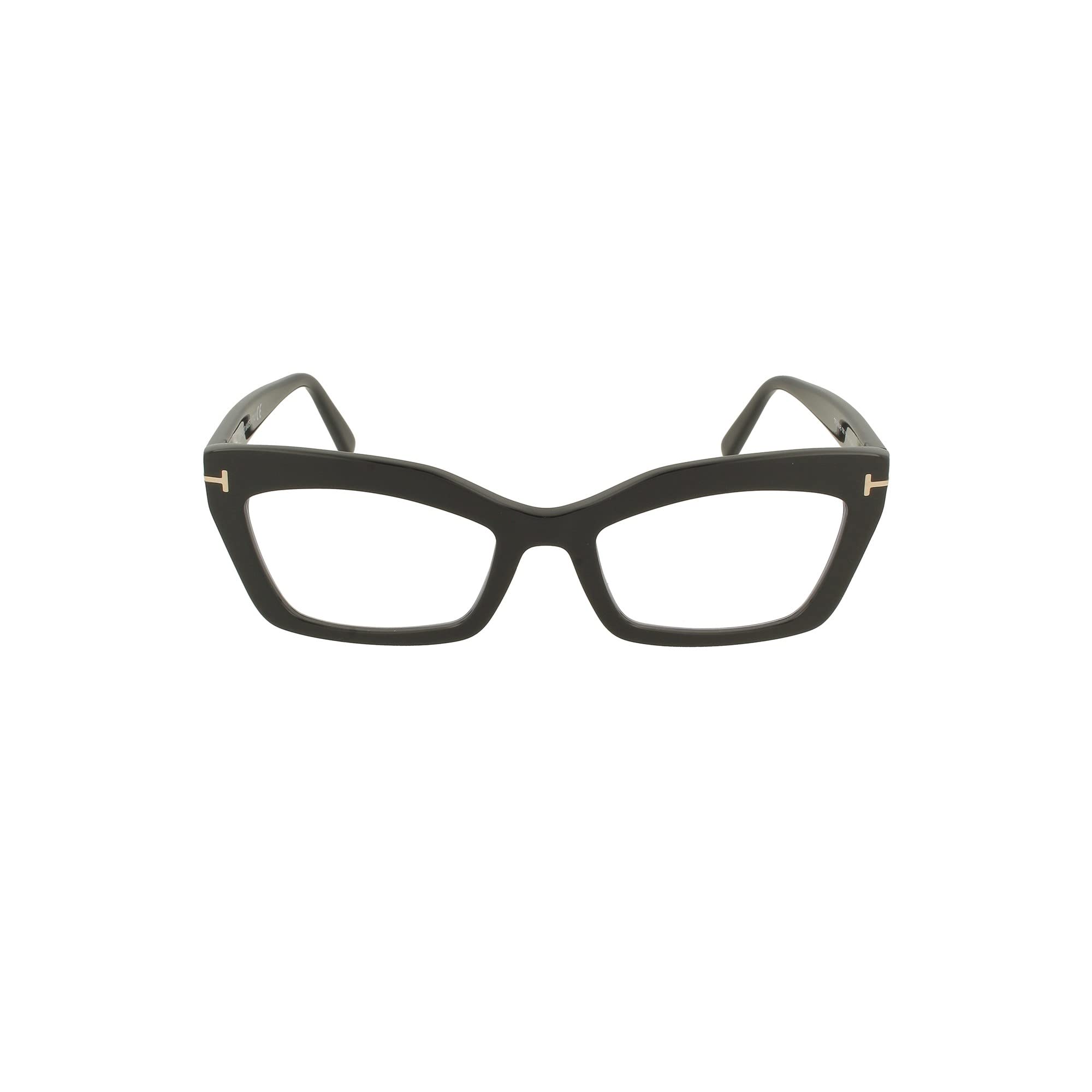 Tom Ford FT 5766-B BLUE BLOCK Shiny Black/Blue Filter 54/19/140 women Eyewear Frame
