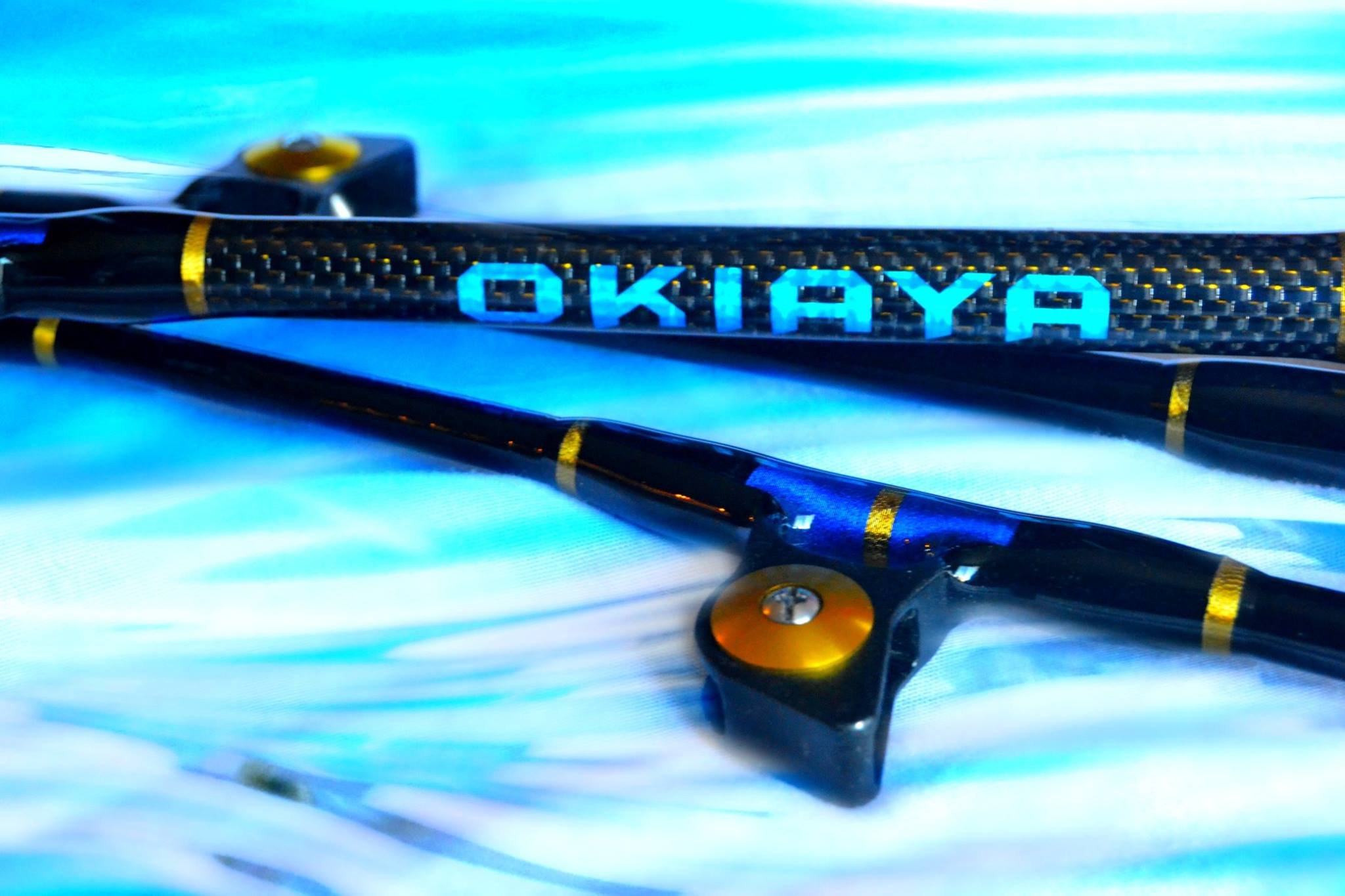 OKIAYA Venom PRO Bent Butt Fishing Rod 80-130 LB. The Monster PAC Bay Guides