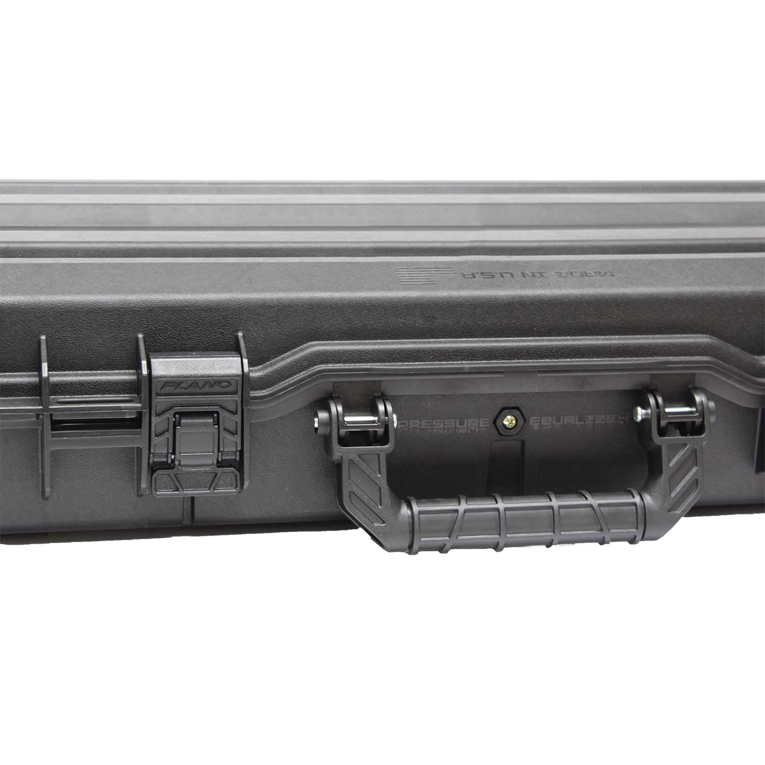 Plano All Weather 36” Tactical Gun Case, Black with Pluck-to-Fit Foam, Watertight & Dust-Proof Shield Protection, Airline Approved
