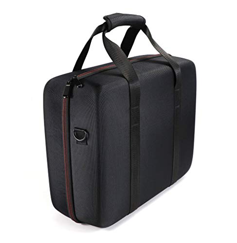Portable Hard Carrying case for Oculus Rift S PC-Powered VR Gaming Headset and Controllers Protective Storage Box with Accessories(Black)