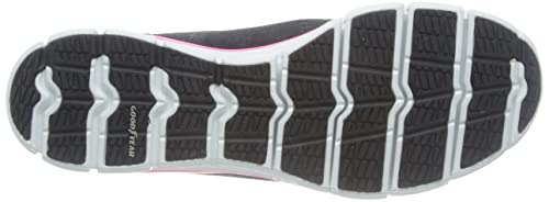 Skechers Woman Glide-Step Flex - Sheer Virtue 104309 Black/Hot Pink (us_Footwear_Size_System, Adult, Women, Numeric, Medium, Numeric_10)